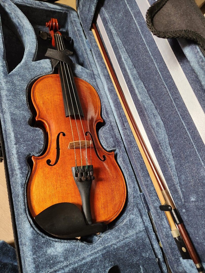 Eurostring 100 1/2 size Violin, Hobbies & Toys, Music & Media, Musical ...