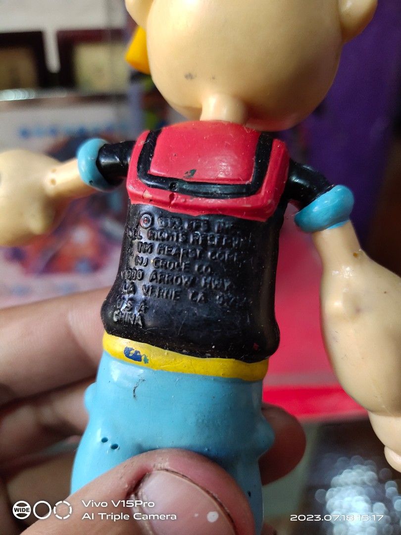 figure POPEYE THE SAILOR MAN 1993, Toys & Collectibles, Mainan di Carousell