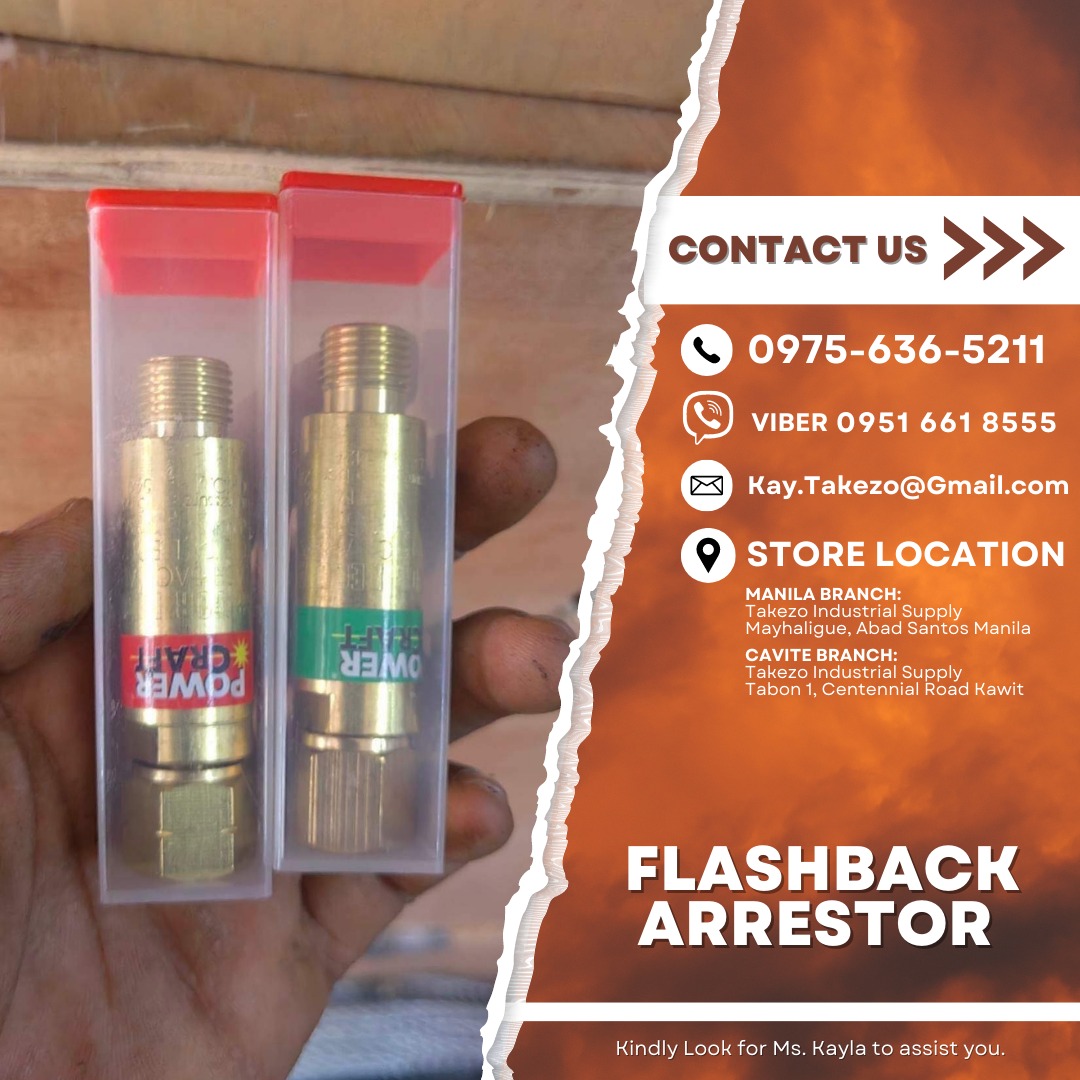 FLASHBACK ARRESTOR, Commercial & Industrial, Construction Tools ...