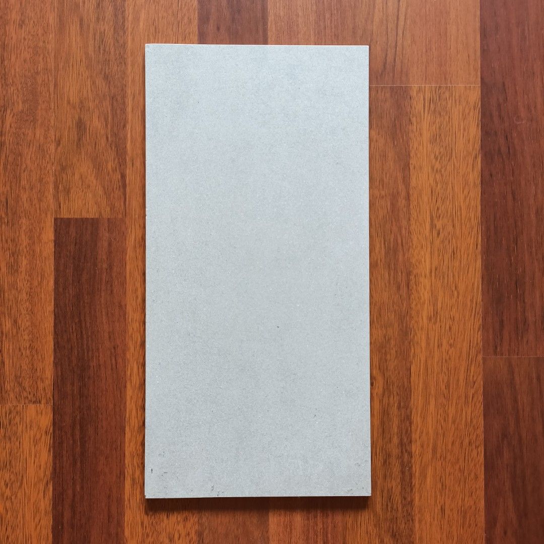 Floor tile slab grey colour Concrete cement 60cm x 30cm x 1cm ...