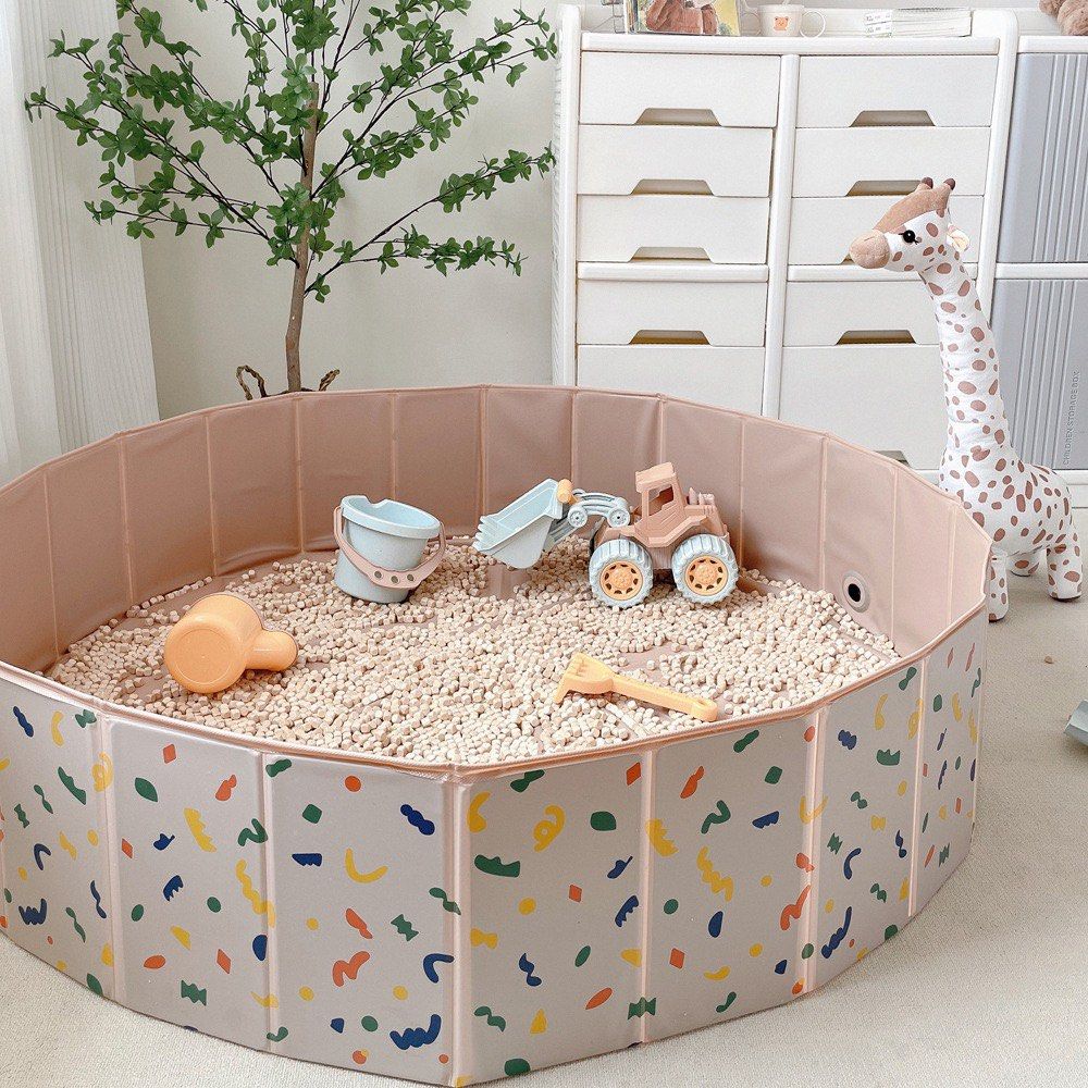 Foldable indoor or outdoor swimming pool, sensory play ball pit, Babies ... Foldable indoor or outdoor swimming pool, sensory play ball pit, Babies ...