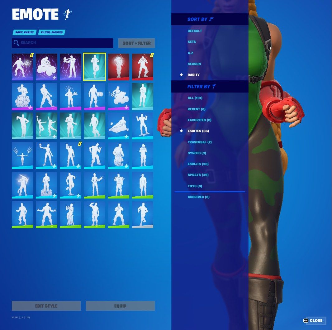 Fortnite Account Cheap 1050vb Chun Li Ryu Cammy Sasuke Spider Man Naruto Boba