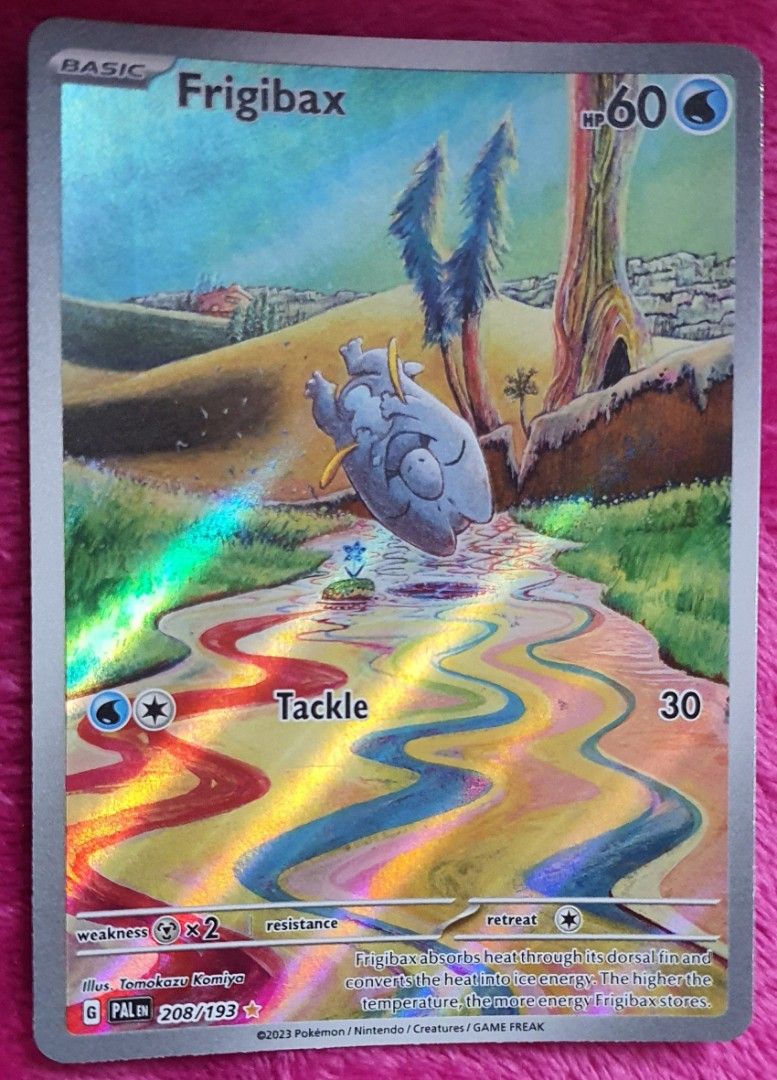 Frigibax Full Art - SV2, Hobbies & Toys, Toys & Games on Carousell