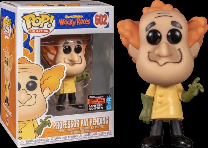 Funko Pop! Animation: Wacky Races - Professor Pat Pending (2019 Fall ...