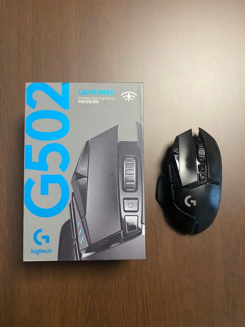 G502 light speed wireless gaming mouse, Computers & Tech, Parts ...