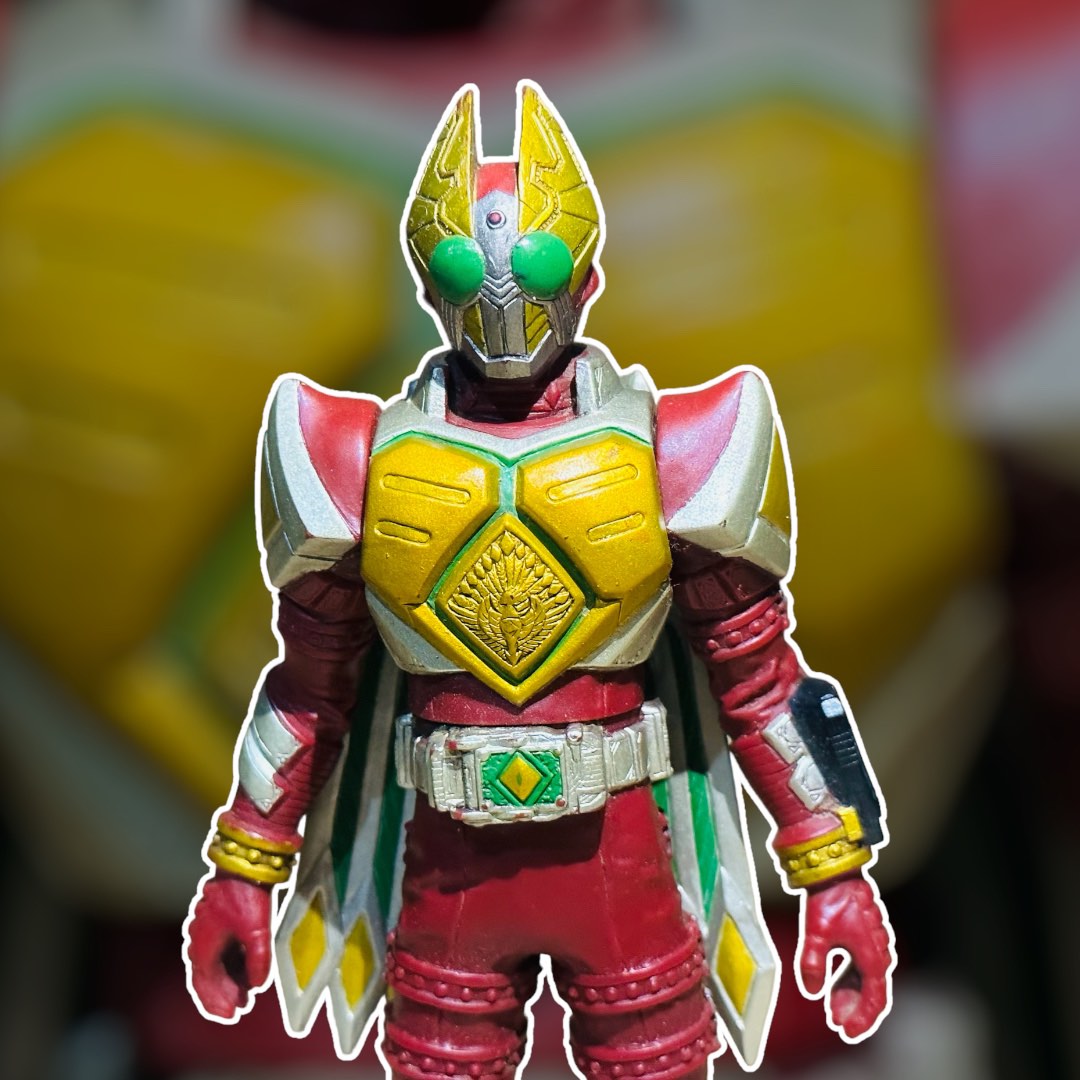 GAREN JACK FORM - KAMEN RIDER MASK RIDER Bandai 2004 Vinyl Figure on ...