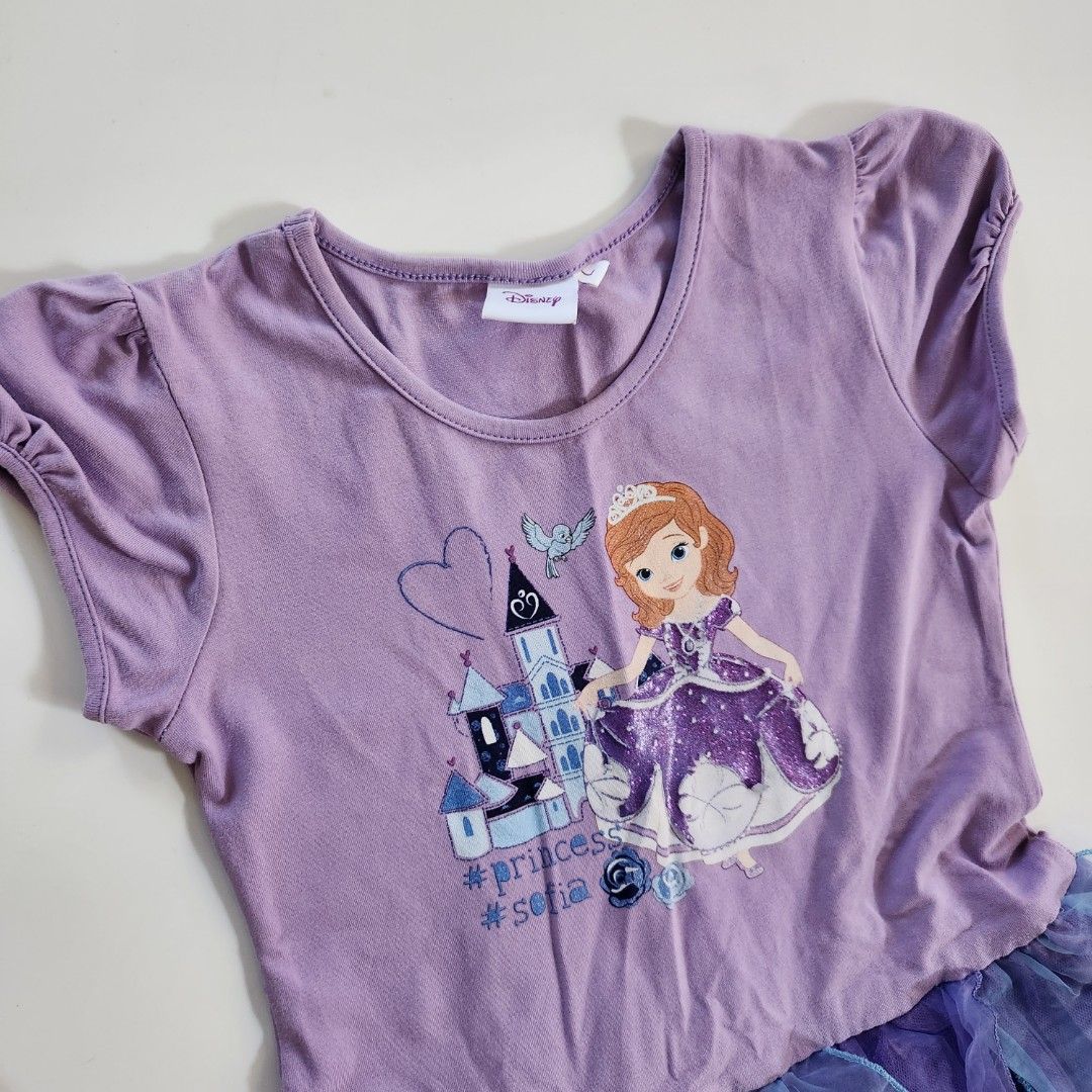 Gaun princess disney asli, Bayi & Anak, Baju Anak Perempuan, 4 hingga 7 ...