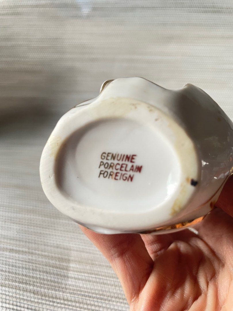 Genuine Porcelain Foreign Lady in Parasol Perfume Bottle Decor on Carousell