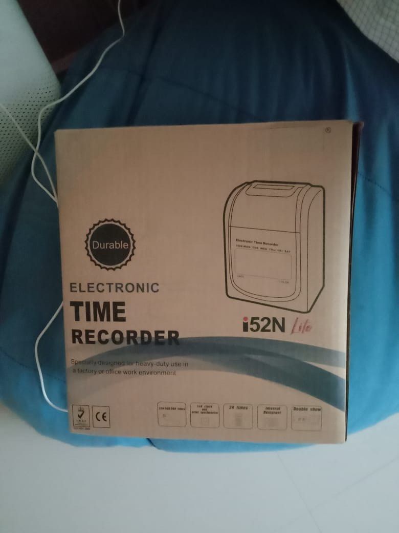 Geomaster 360D Time Recorder Punch Card Machine, Computers & Tech ...