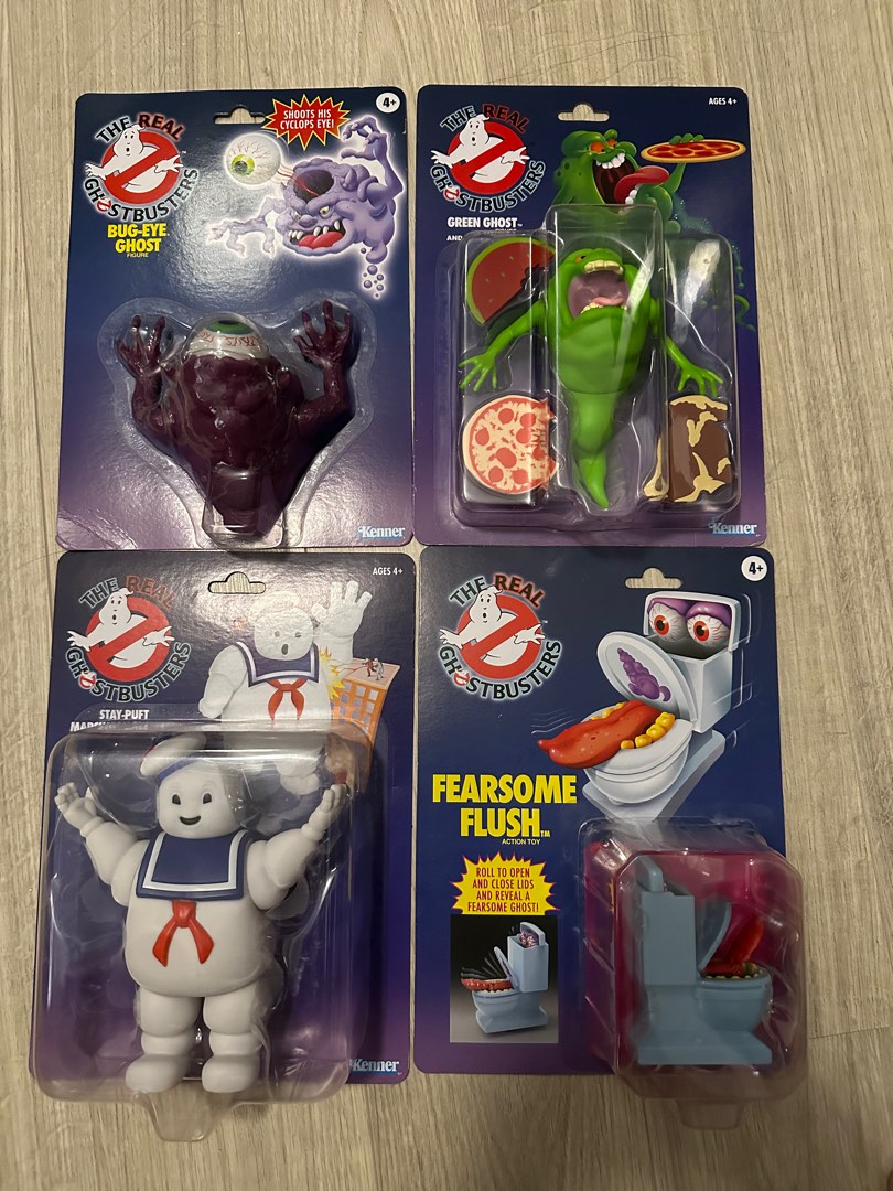 Ghostbusters vintage collection figures, 興趣及遊戲, 收藏品及紀念品, 古董收藏 - Carousell