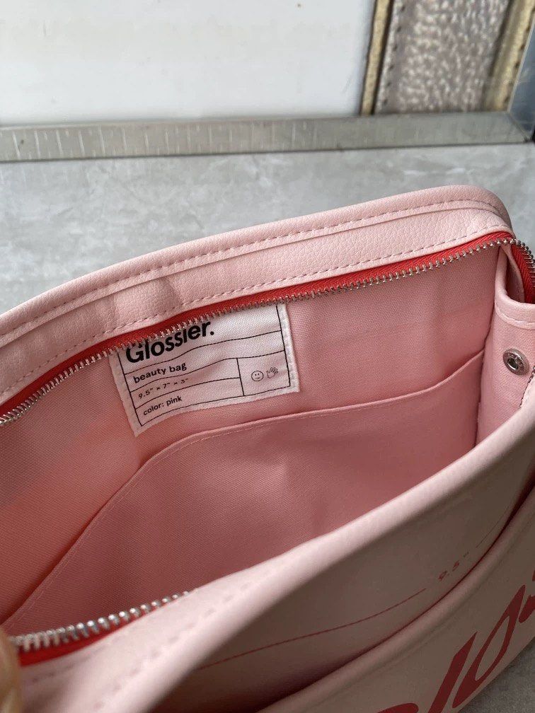 Glossier beauty bag, Beauty & Personal Care, Face, Makeup on Carousell