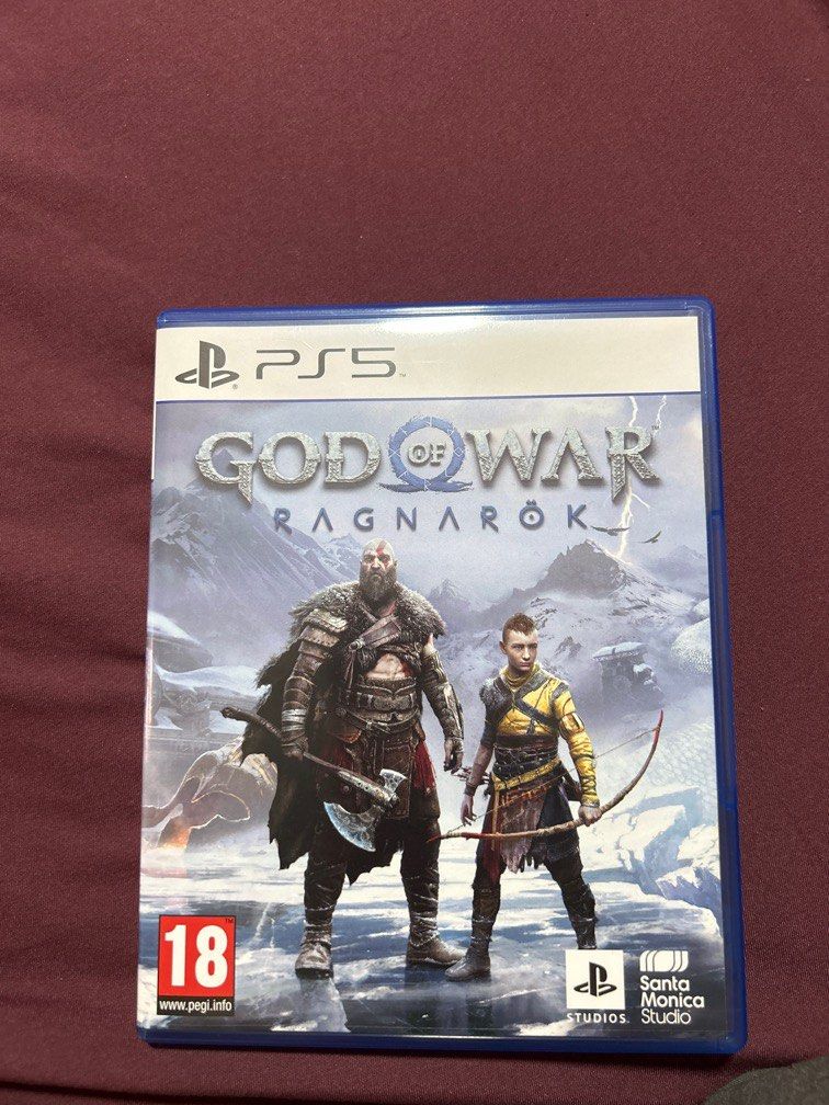 God of war Ragnarok PS5 Disc, Video Gaming, Video Games, PlayStation on ...