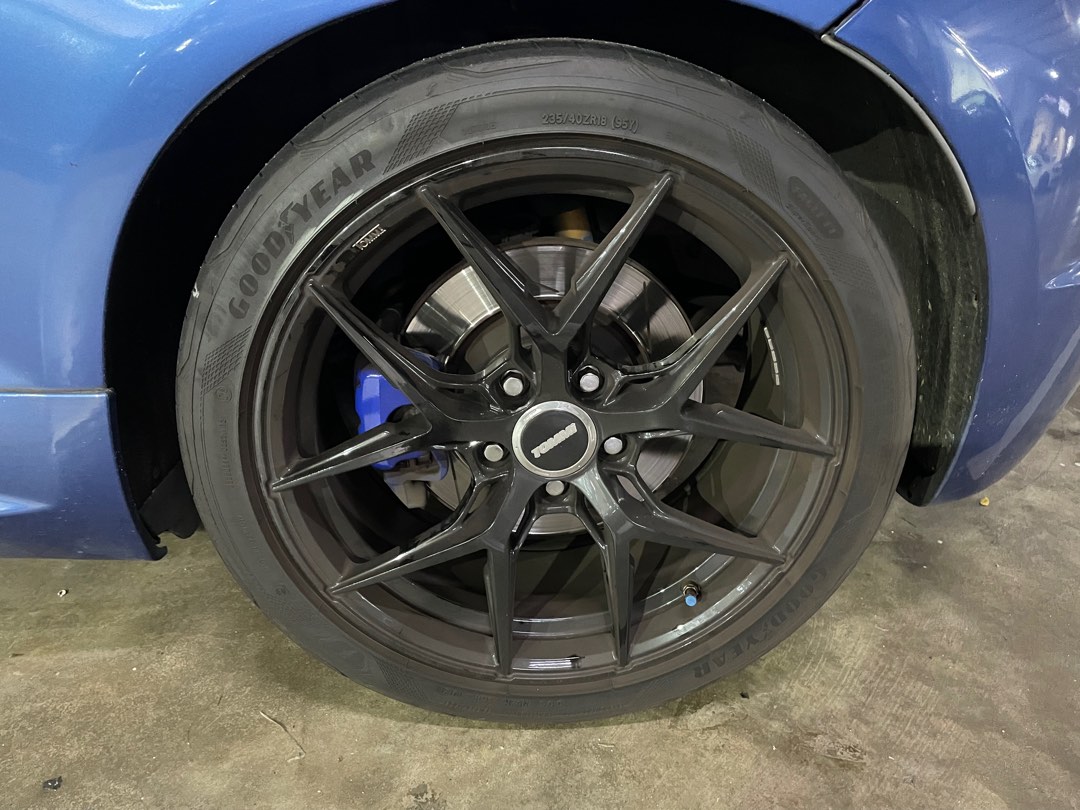 Golf R Rear Brake Caliper, Car Accessories, Tyres & Rims on Carousell