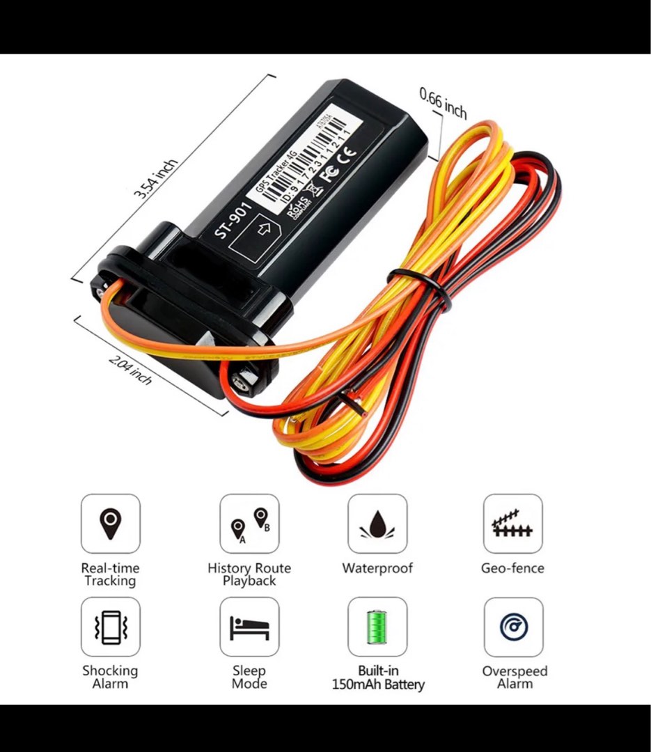 GPS Tracker with installation, Motorcycles, Motorcycle Accessories on Carousell