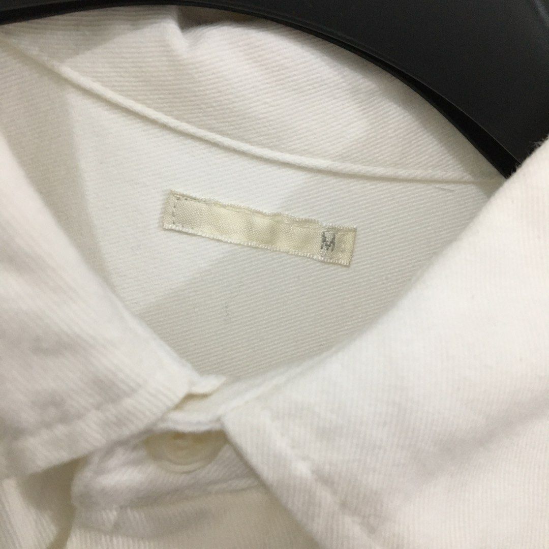 GU Mens by Uniqlo Soft Oxford Japanese Style Longsleeve on Carousell