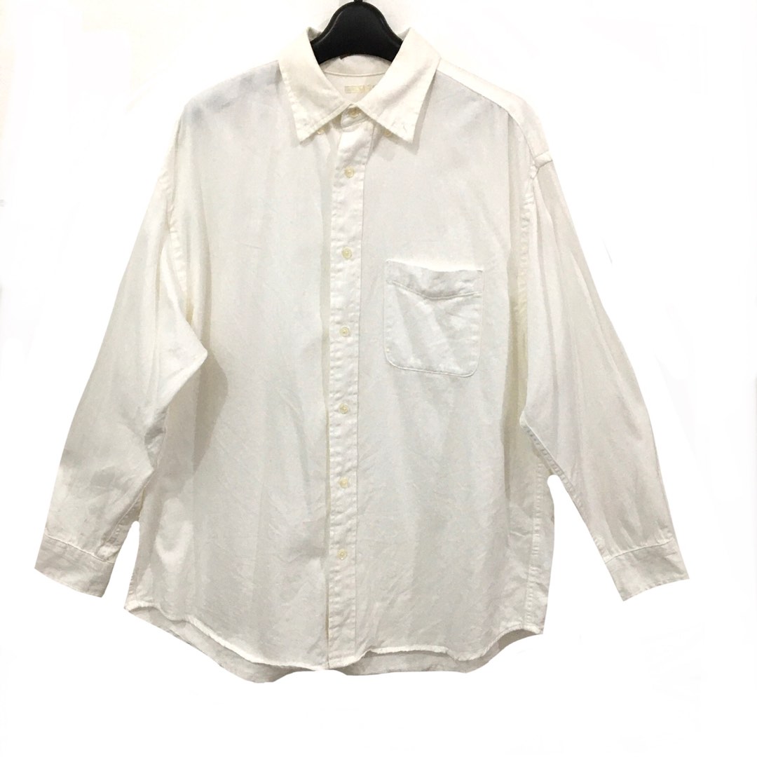 GU Mens by Uniqlo Soft Oxford Japanese Style Longsleeve on Carousell