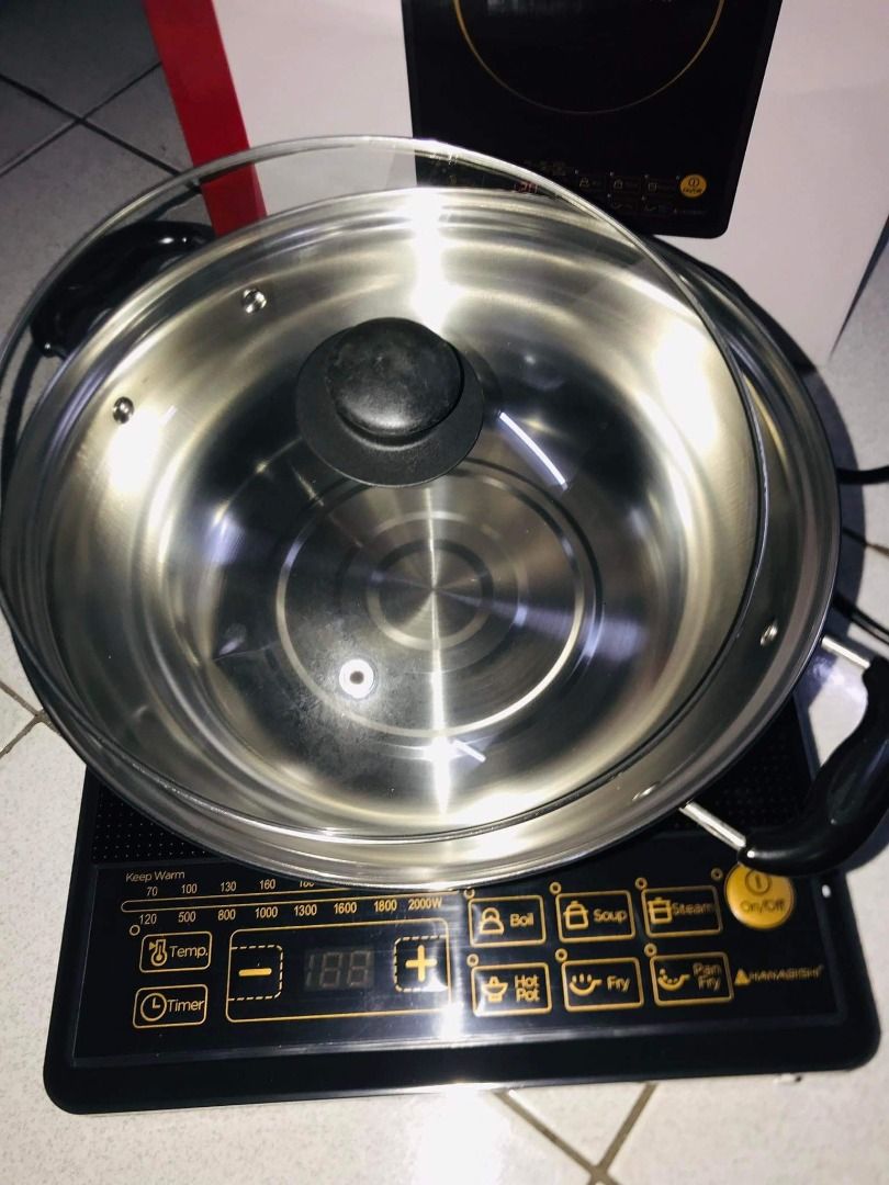 Hanabishi Induction Cooker Stove HIC-90, TV & Home Appliances, Kitchen ...