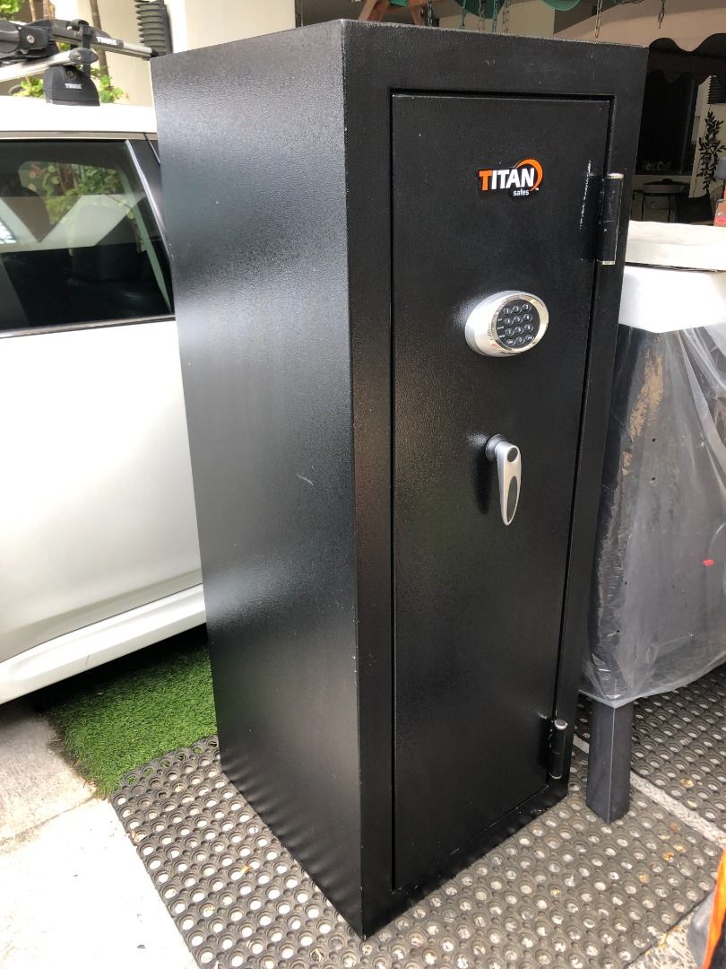 Heavyduty Fireproof 7-14 Gun TITAN Convertible Rifle Electronic Safe ...