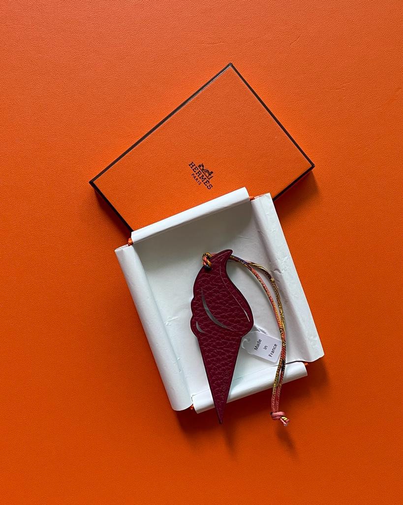 Hermes Petite H Charm, with Box, Luxury, Accessories on Carousell