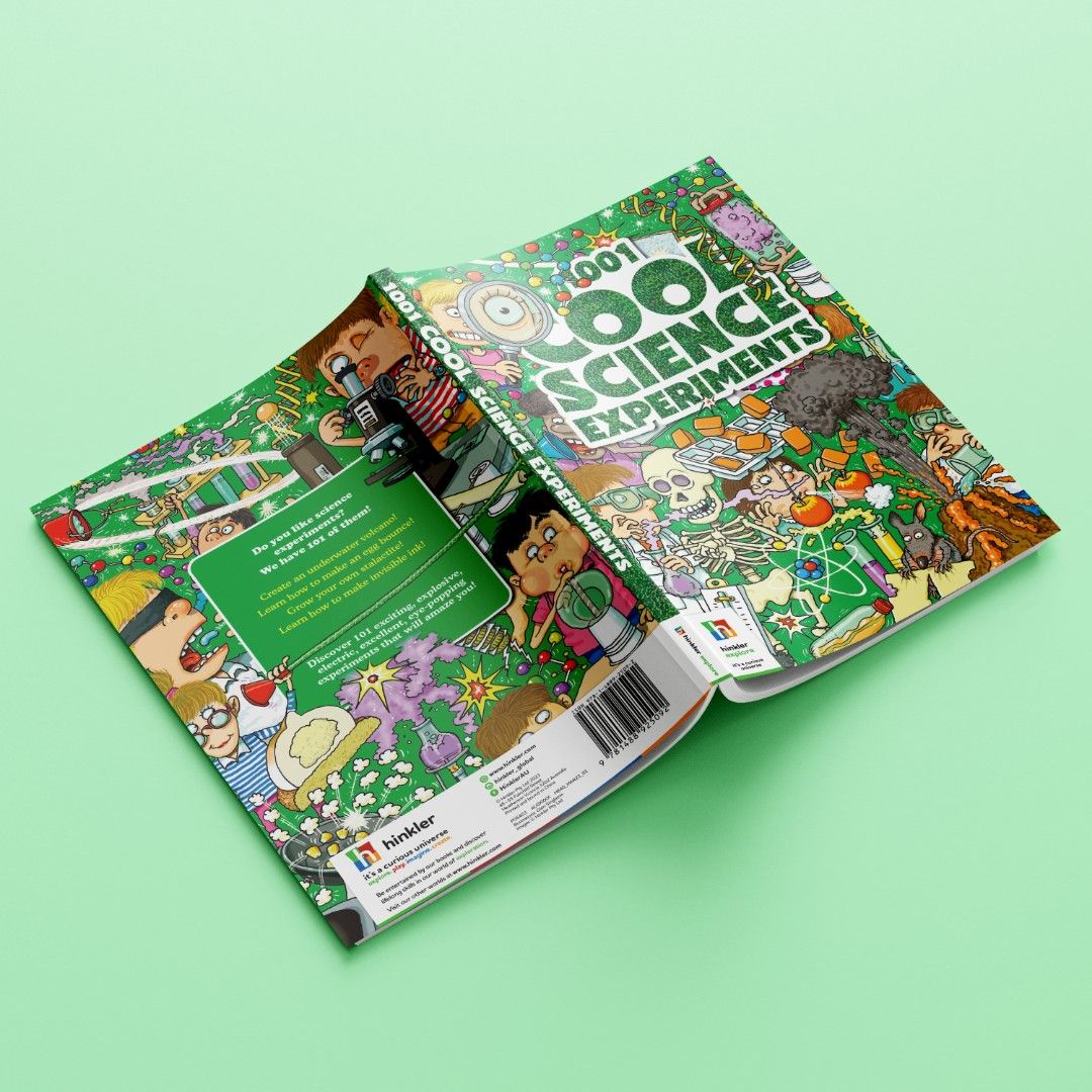 Hinkler Explore 101 Cool Science Experiments STEM Activities Kids ...