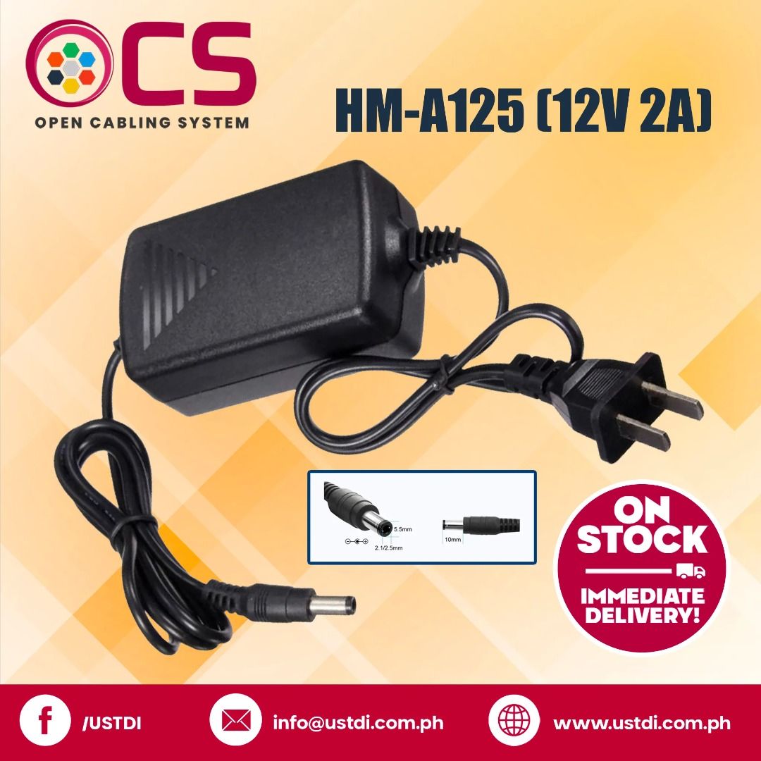 HM-A125 (12V 2A), Furniture & Home Living, Home Improvement ...