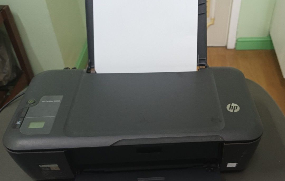 Hp deskjet 2000 with empty ink cartridge, Computers & Tech, Printers ...
