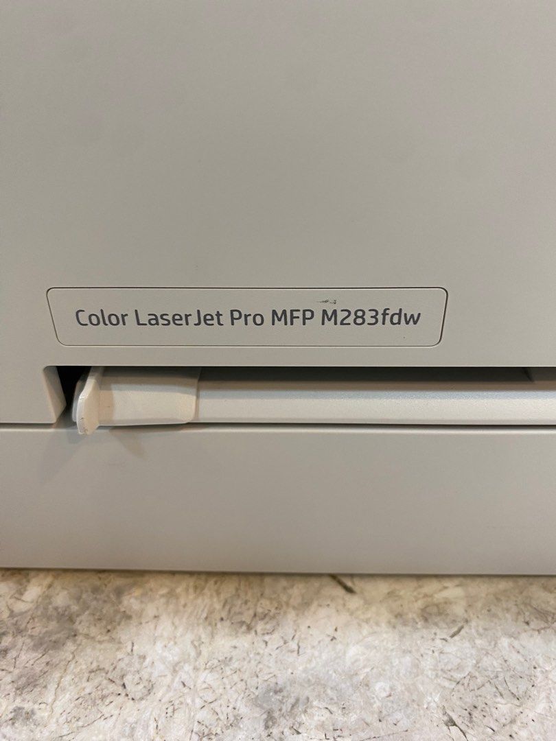 HP MFP M283 fdw Colour Laserjet, Computers & Tech, Printers, Scanners ...