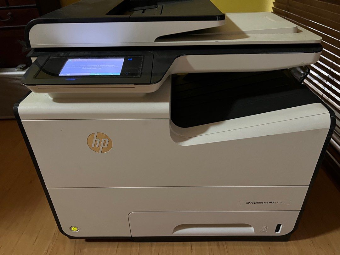HP Pagewide Pro MFP 577dw, Computers & Tech, Printers, Scanners ...