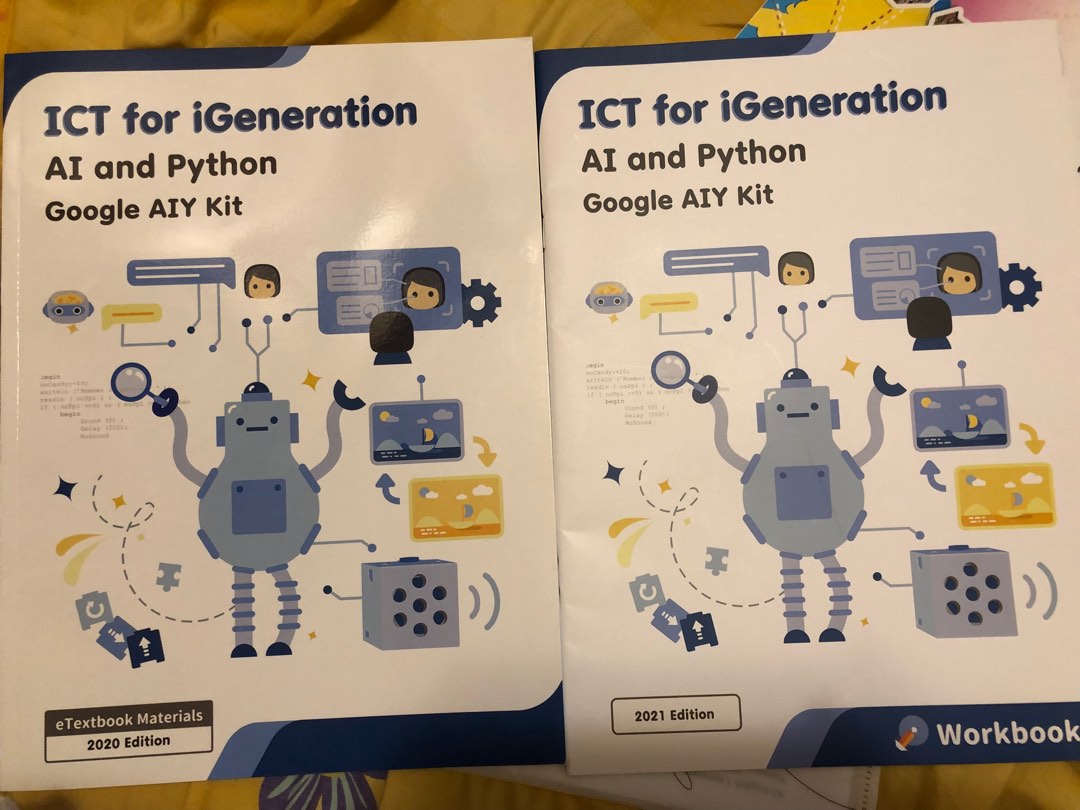 ICT for iGeneration AI and Python, 興趣及遊戲, 書本 & 文具, 教科書 - Carousell