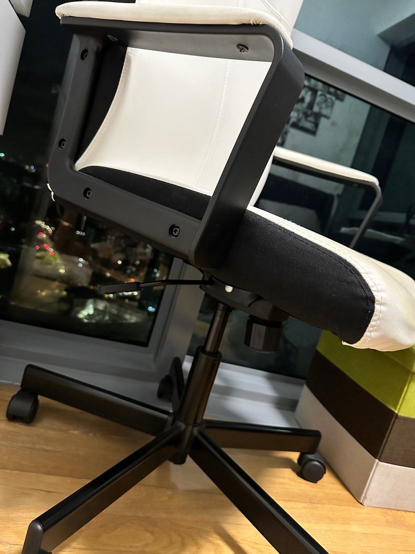 IKEA - Millberget Swivel Chair (White), Furniture & Home Living ...