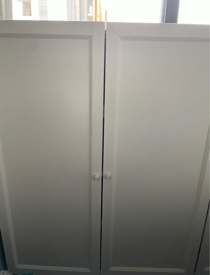 IKEA Billy Bookcase with doors (shoe cabinet, Shelves, cupboard ...