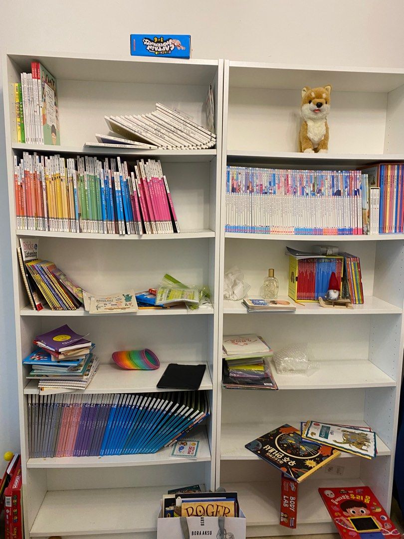 IKEA bookcases, Furniture & Home Living, Furniture, Shelves, Cabinets ...