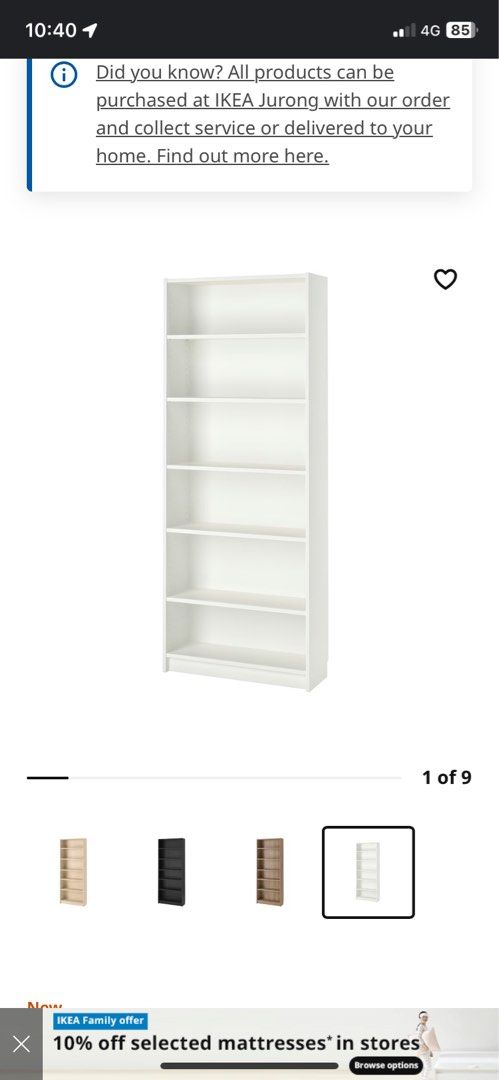 IKEA bookcases, Furniture & Home Living, Furniture, Shelves, Cabinets ...