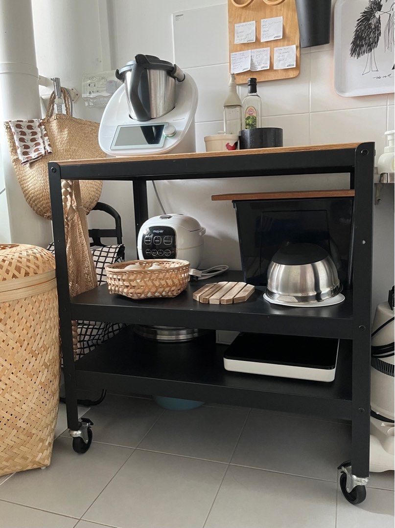 Ikea Bror Kitchen Trolley, Furniture & Home Living, Furniture, Other ...