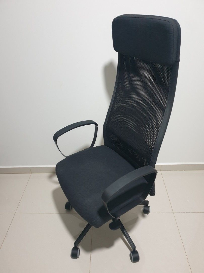 Ikea Markus office chair, Furniture & Home Living, Furniture, Chairs on ...