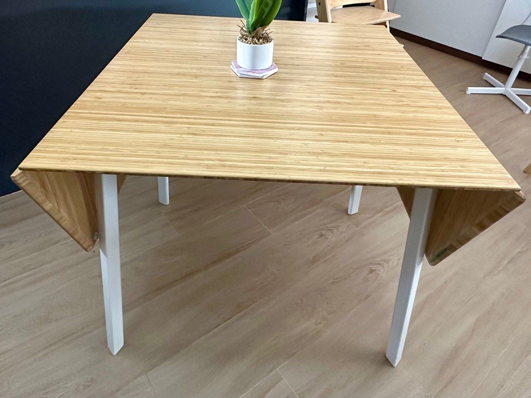 IKEA PS 2012 Drop-leaf table, Furniture & Home Living, Furniture ...