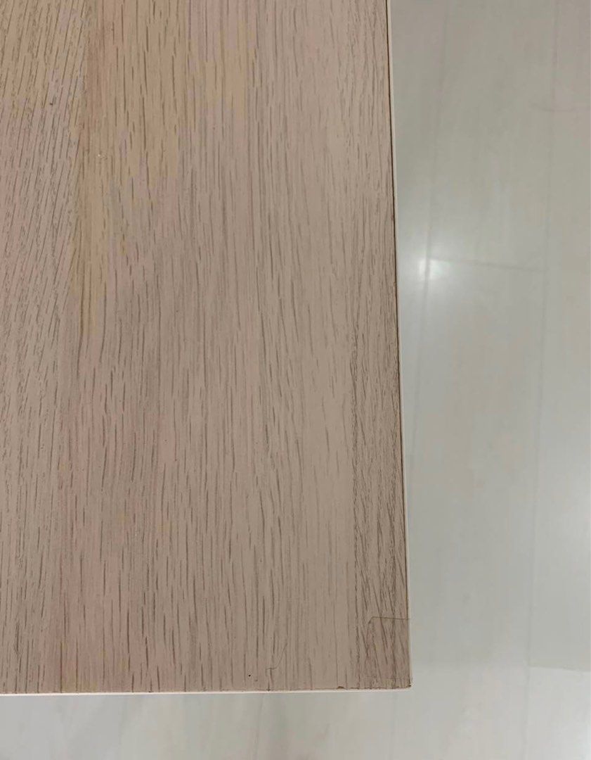 1.2m IKEA Study Table LIMMON / ADILS, wood laminated top, Furniture ...