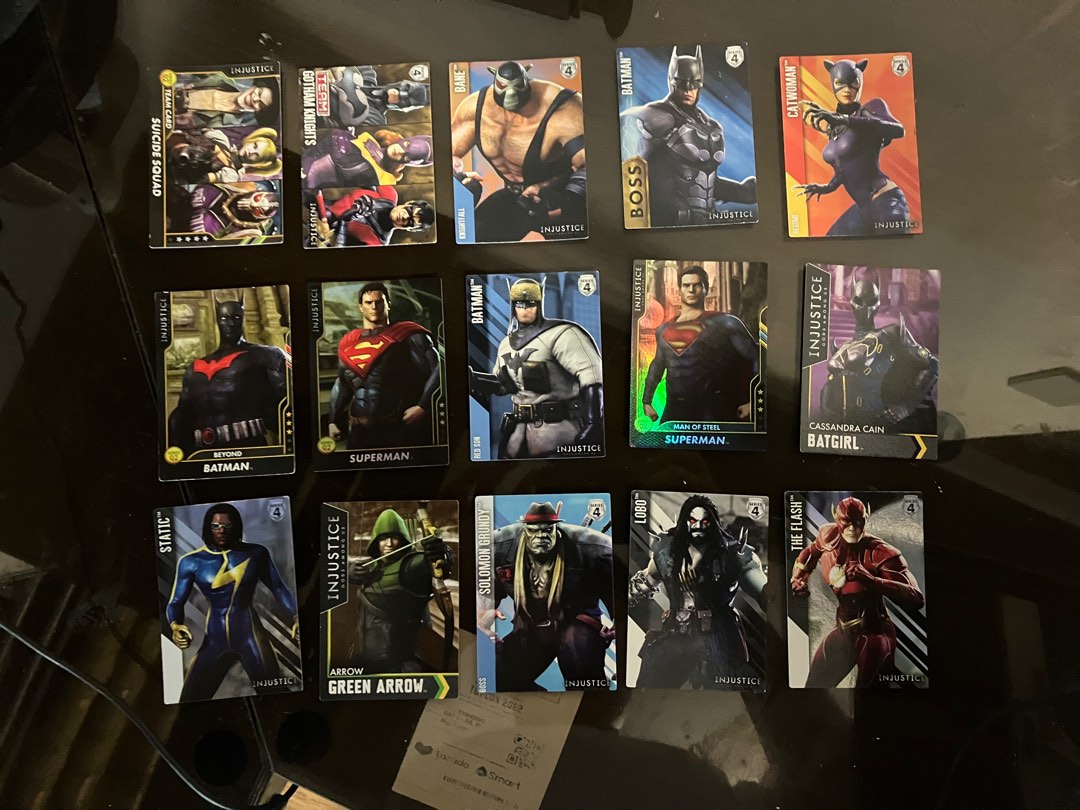 Injustice arcade cards for sale on Carousell