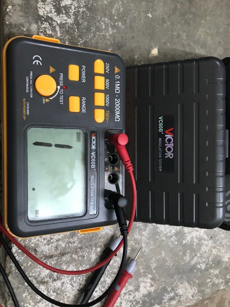 Insulation tester VC60B Victor, Everything Else on Carousell