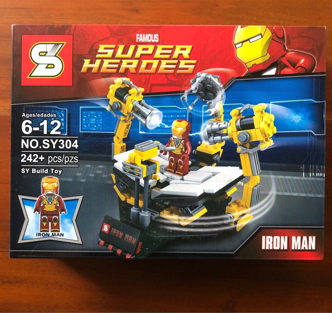 Iron Man Super Heroes Building Blocks on Carousell