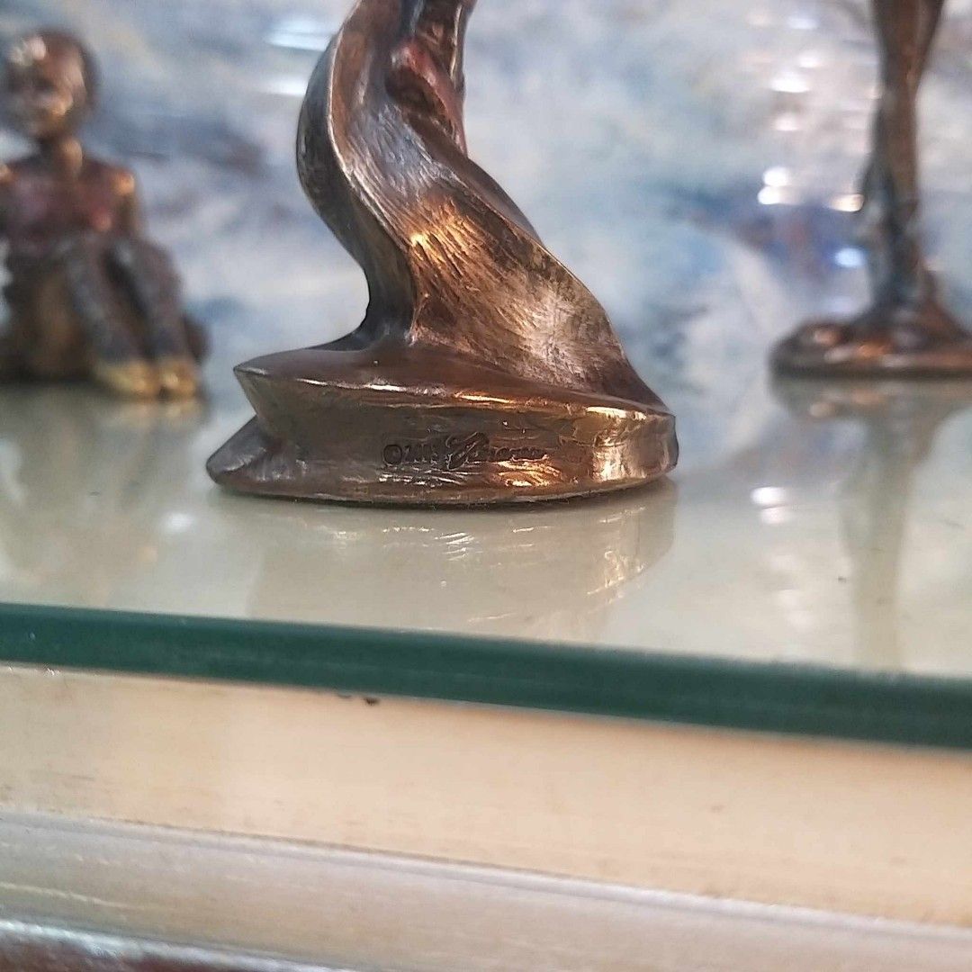 Item: VINTAGE 2003 Veronese Collection Bronze Art Ballerina Gallery ...