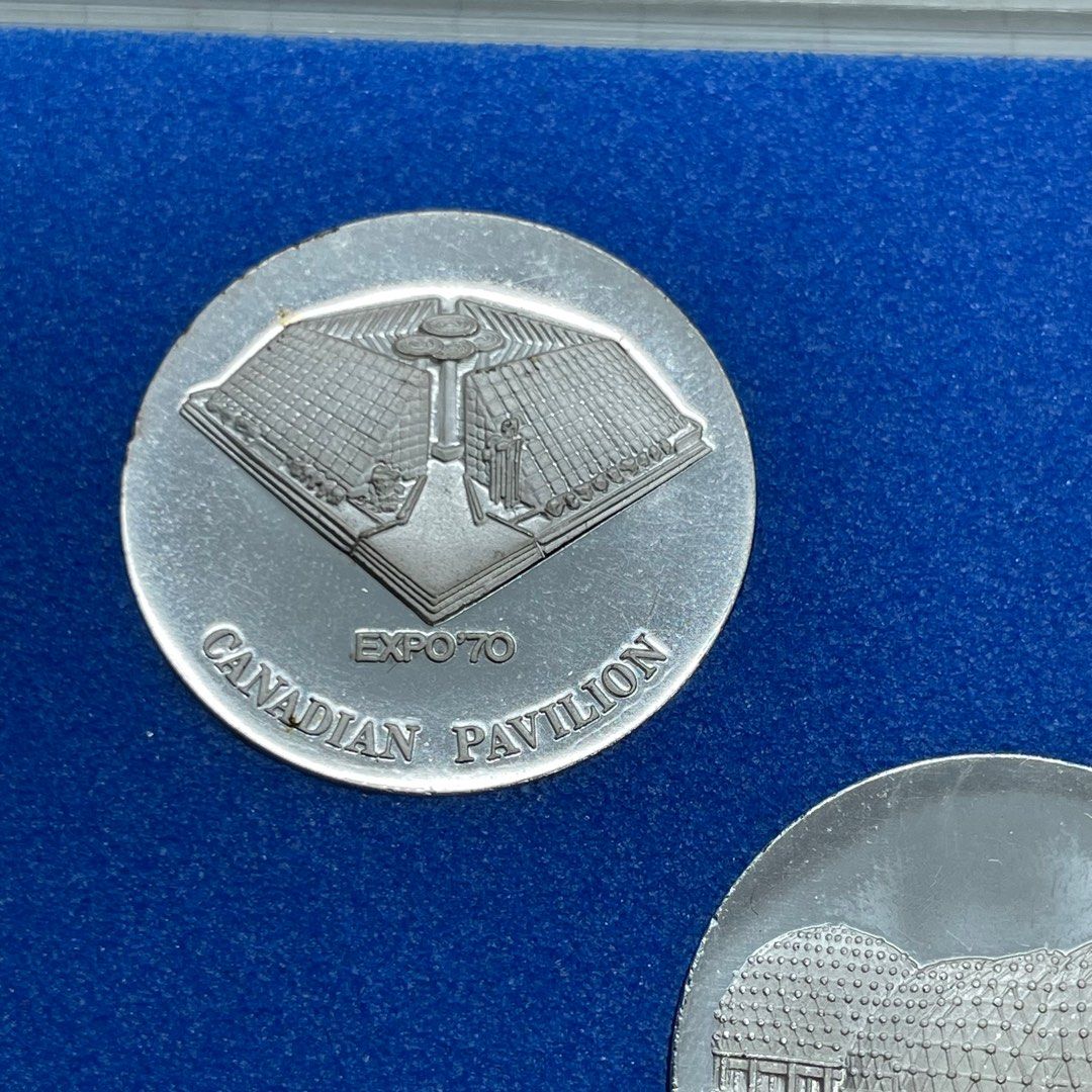 Japan Silver Medallion Osaka Expo 1975 set, Hobbies & Toys, Memorabilia ...