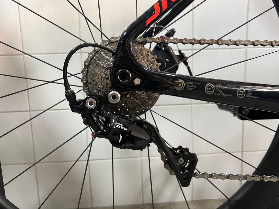 2023 Java J-Air Fuoco Carbon Road Bike (Size: 48), Sports Equipment ...