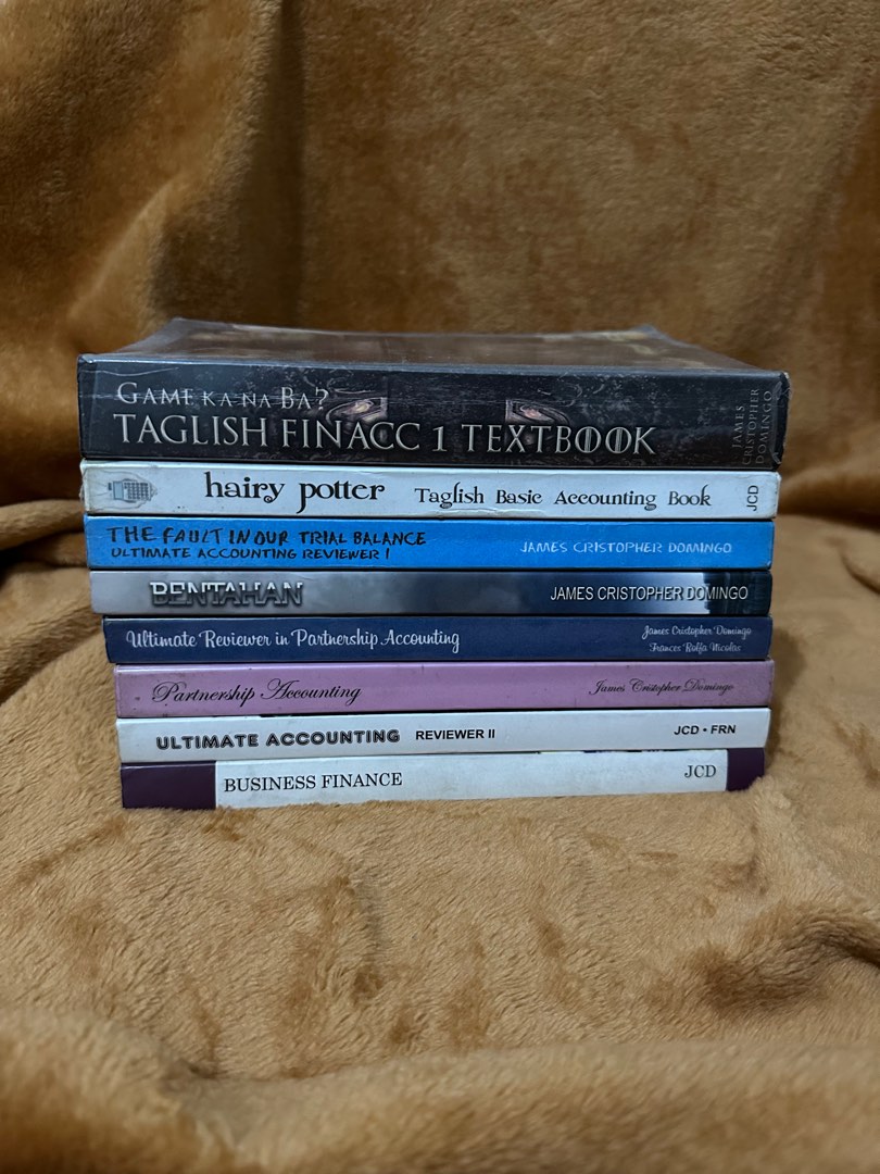 JC Domingo bundle (8 books) on Carousell