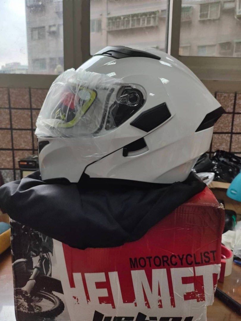 JIEKAI modular motorbike helmet with DOT certification and double visor ...