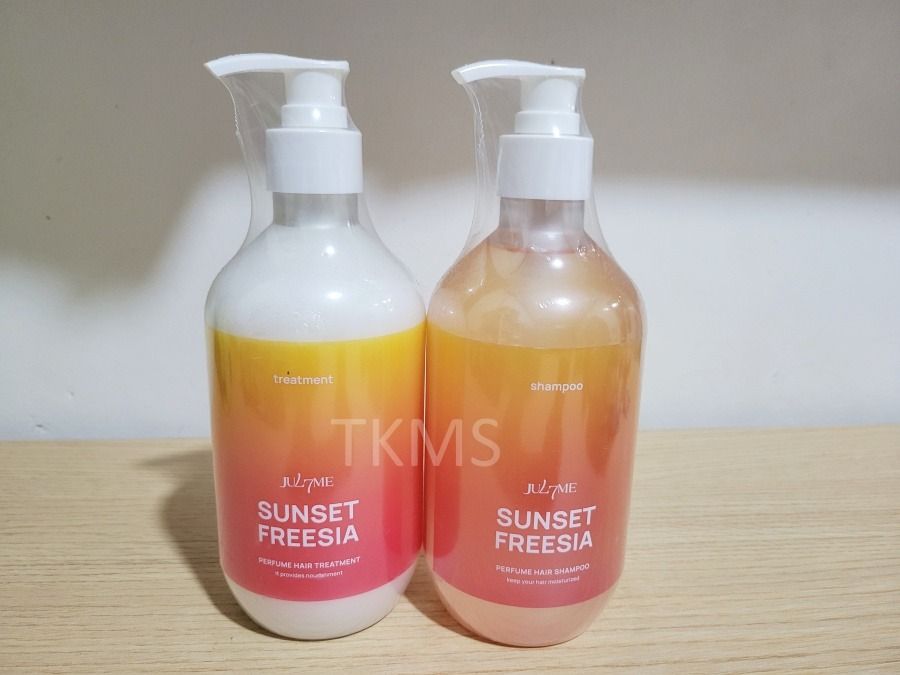 JULY ME SUNSET FREESIA FULL BLOOM SOLD AS SET SHAMPOO AND CONDITIONER ...