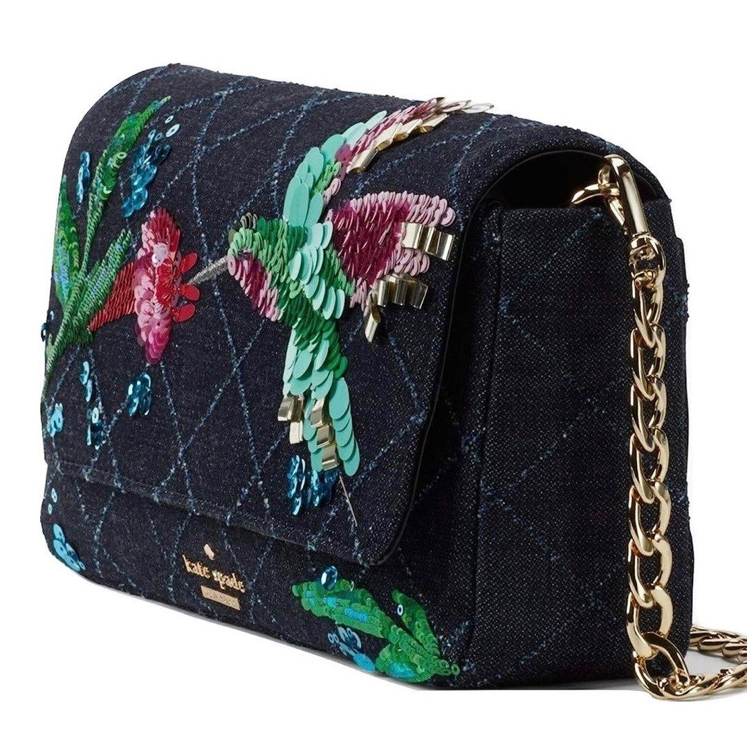 Kate Spade Denim Hummingbird Bag, Women's Fashion, Bags & Wallets ...