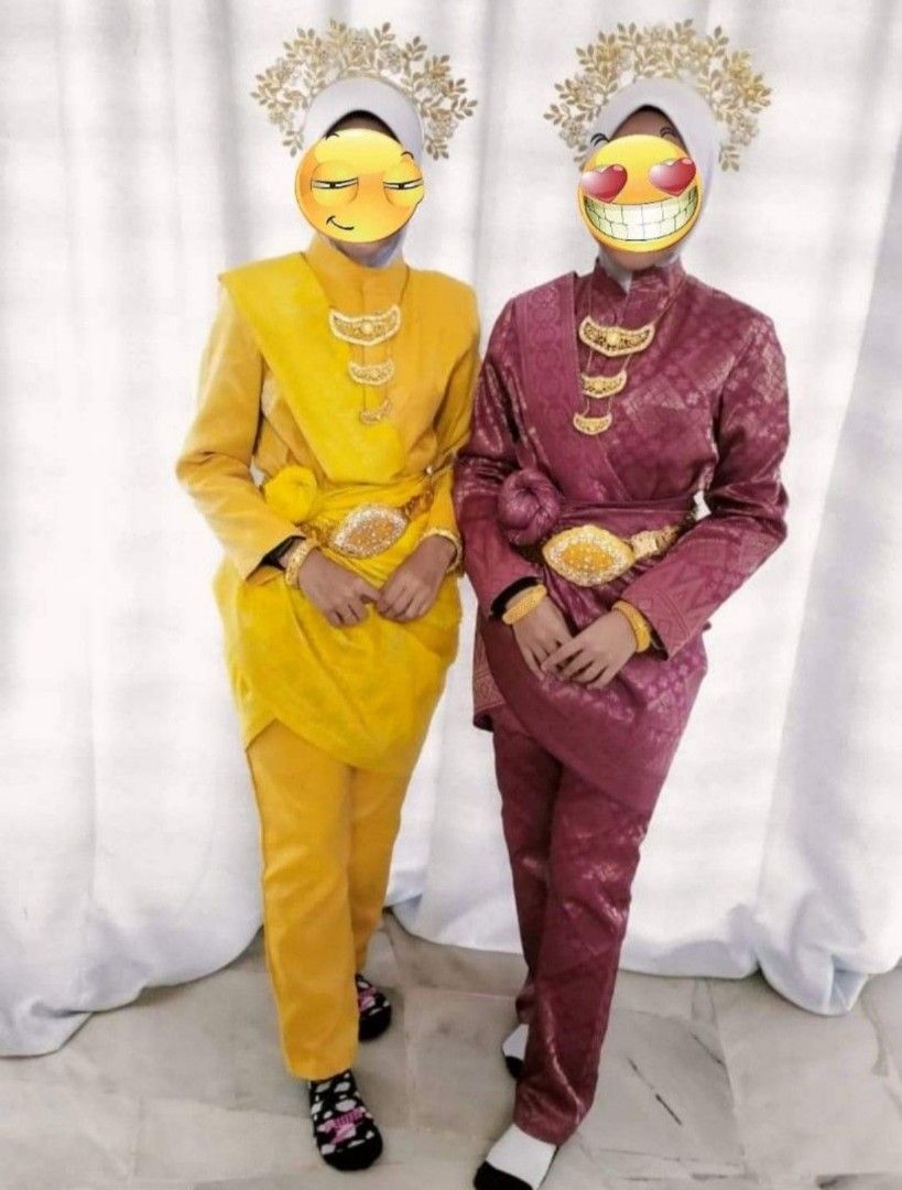 Kebaya srikandi songket traditional bangsawan kesultanan pahlawan ...