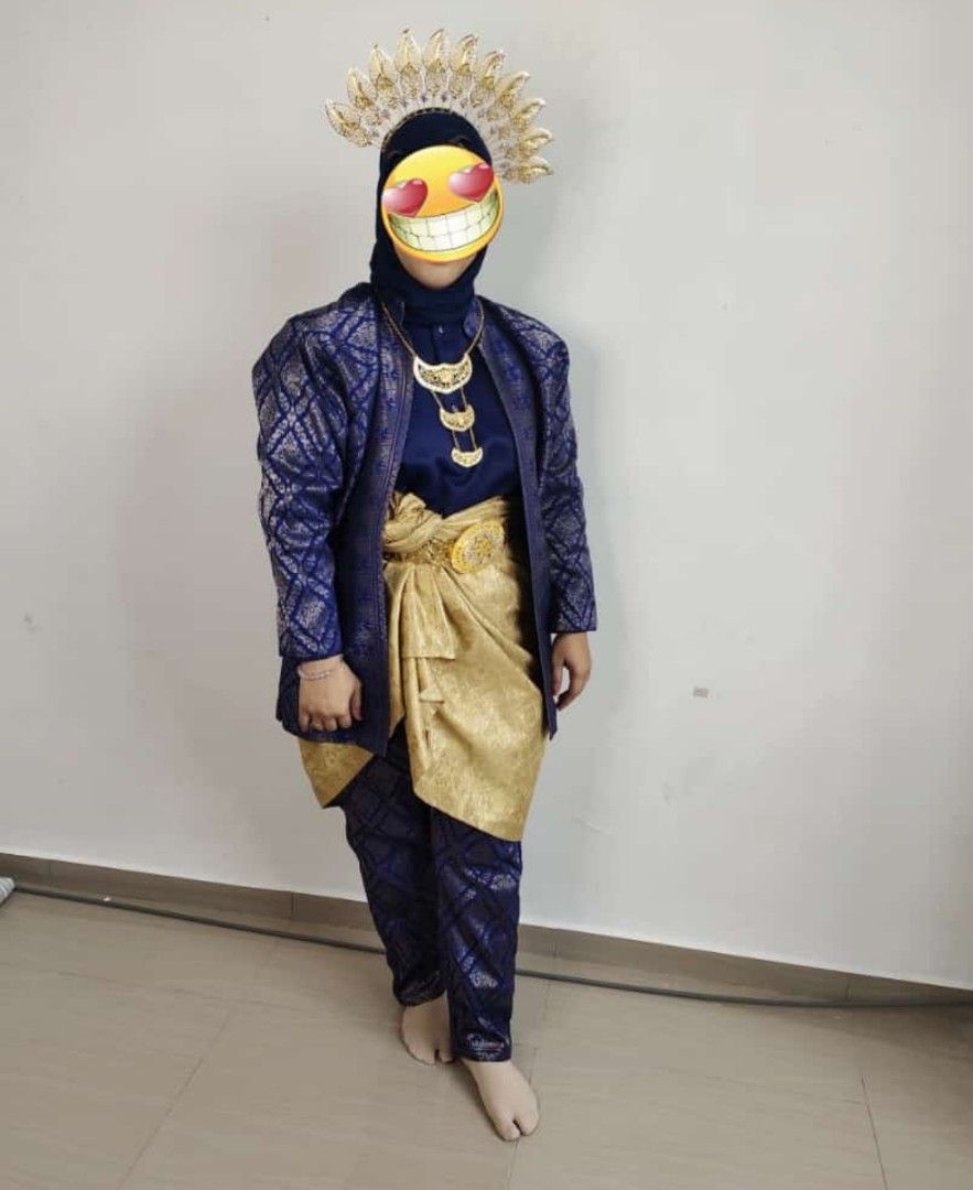 Kebaya srikandi songket traditional bangsawan kesultanan pahlawan ...