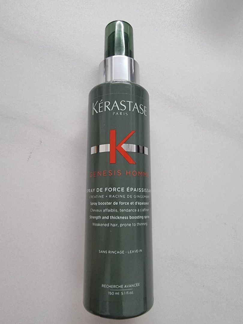Kerastase- Genesis Homme Spray De Force Epaississant 150ml, Beauty ...